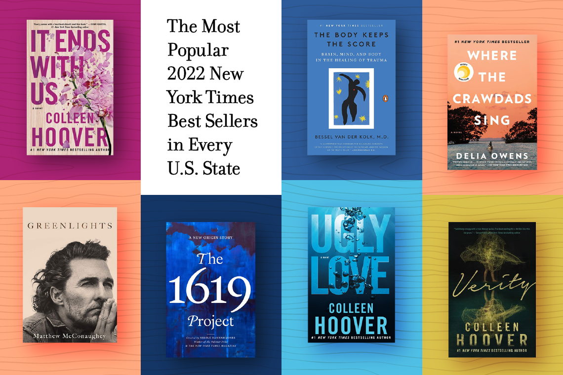 Most Popular New York Times Best Sellers in Every U.S. State | GCU